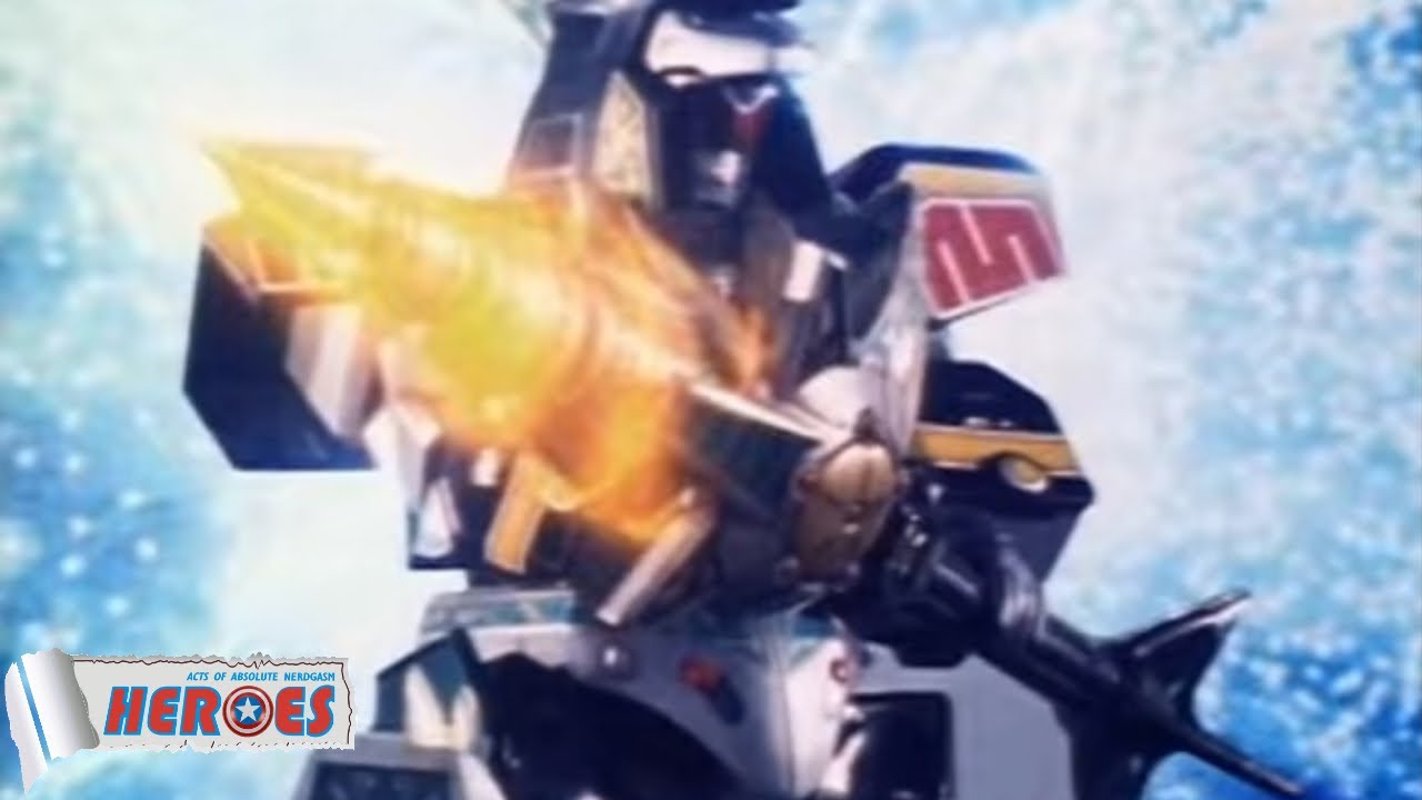 Mighty Morphin Power Rangers Season 1 - Dragonzord Fighting Mode (Greek ...