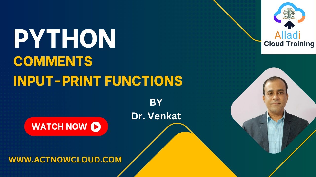 Python Comments Input Print Statements Youtube 5003