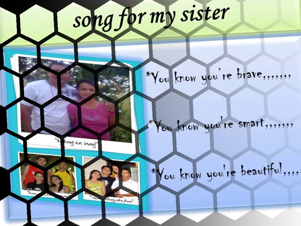 Song for my Bunso By Rio Marquez - YouTube