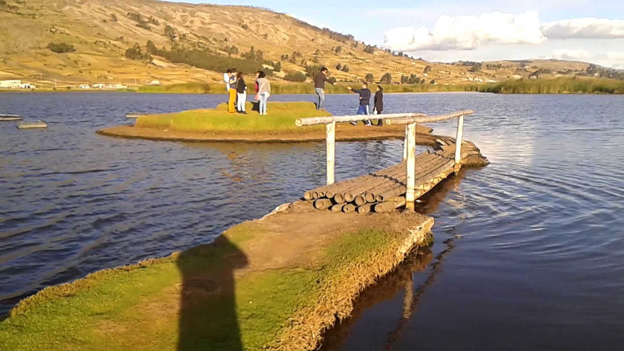 LAGUNA DE COLTA en Chimborazo Ecuador | Turismo y Aventura - YouTube