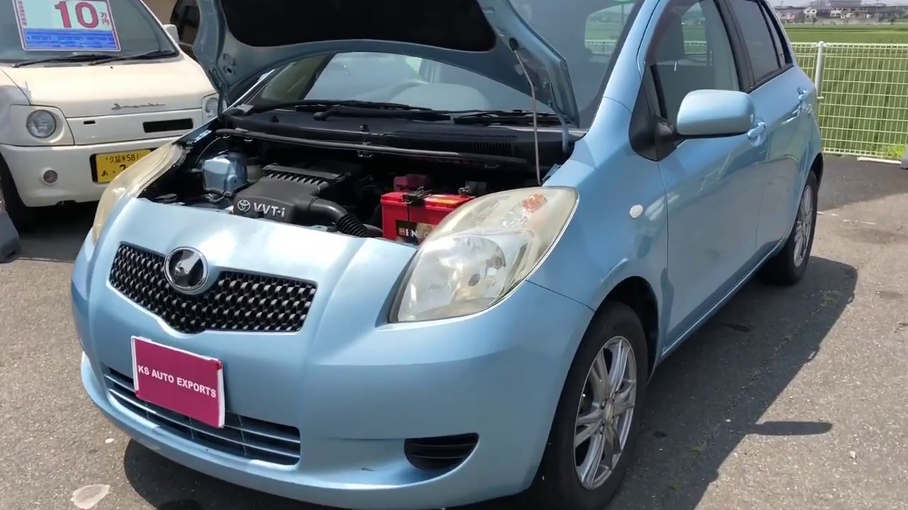 KS AUTO EXP KS AUTO EXPORTS TOYOTA VITZ blue 9931 ORTS TOYOTA VITZ blue ...