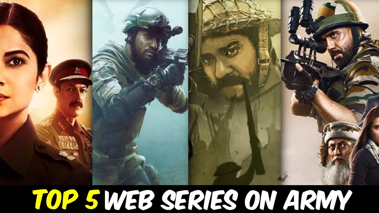 Top 5 Best Indian Web Series Based on Army that blow your mind🔥 - YouTube