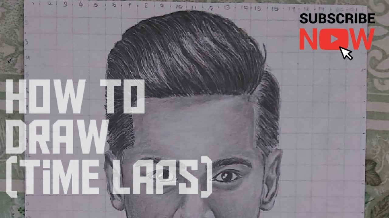 How to draw..(time laps) පැන්සලෙන් චිත්‍ර අදිමු.. - YouTube
