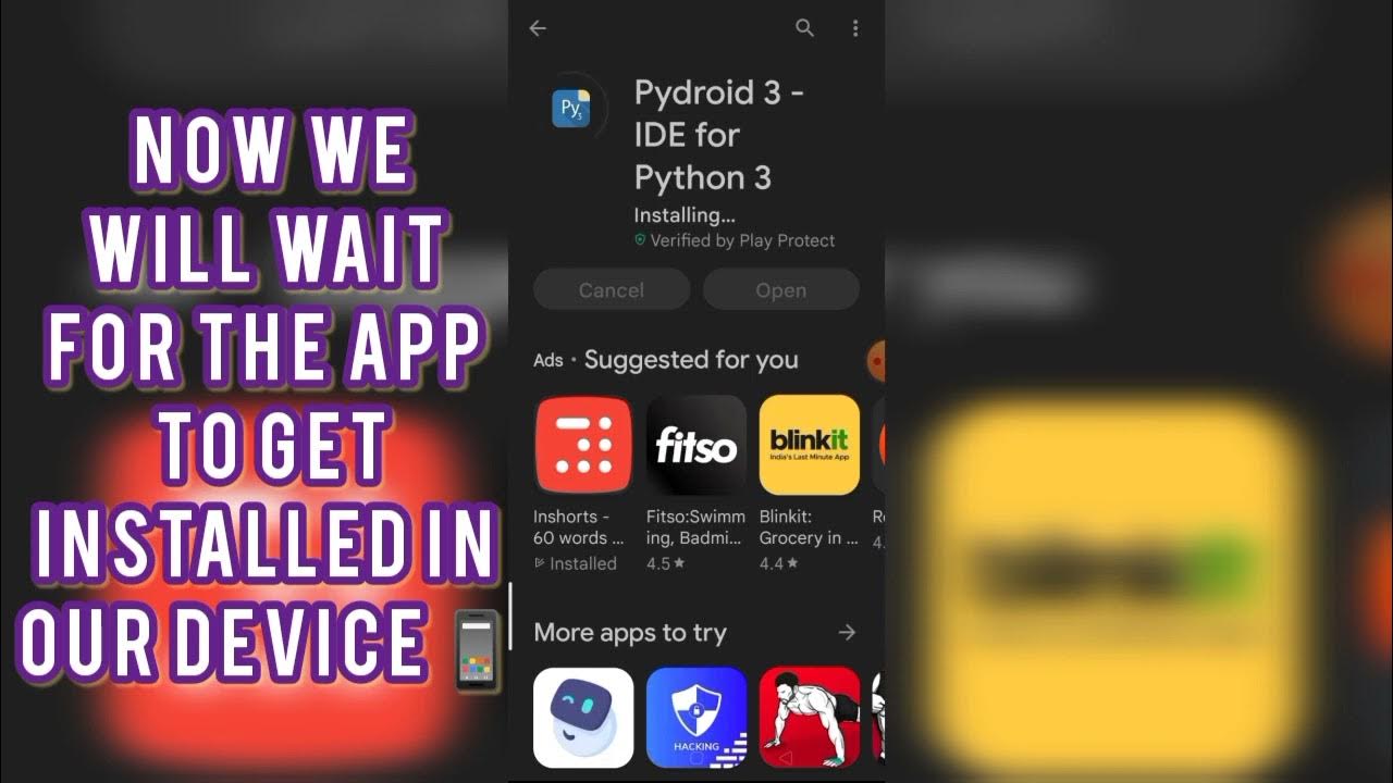 How to Download python in Android 📲 - YouTube