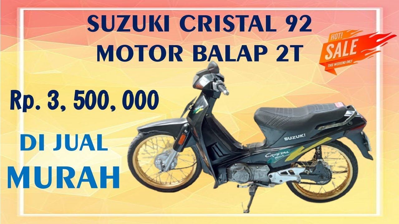 SoldouT Di Jual Suzuki Cristal Tune 92 Harga Super Murah 3.500 - YouTube