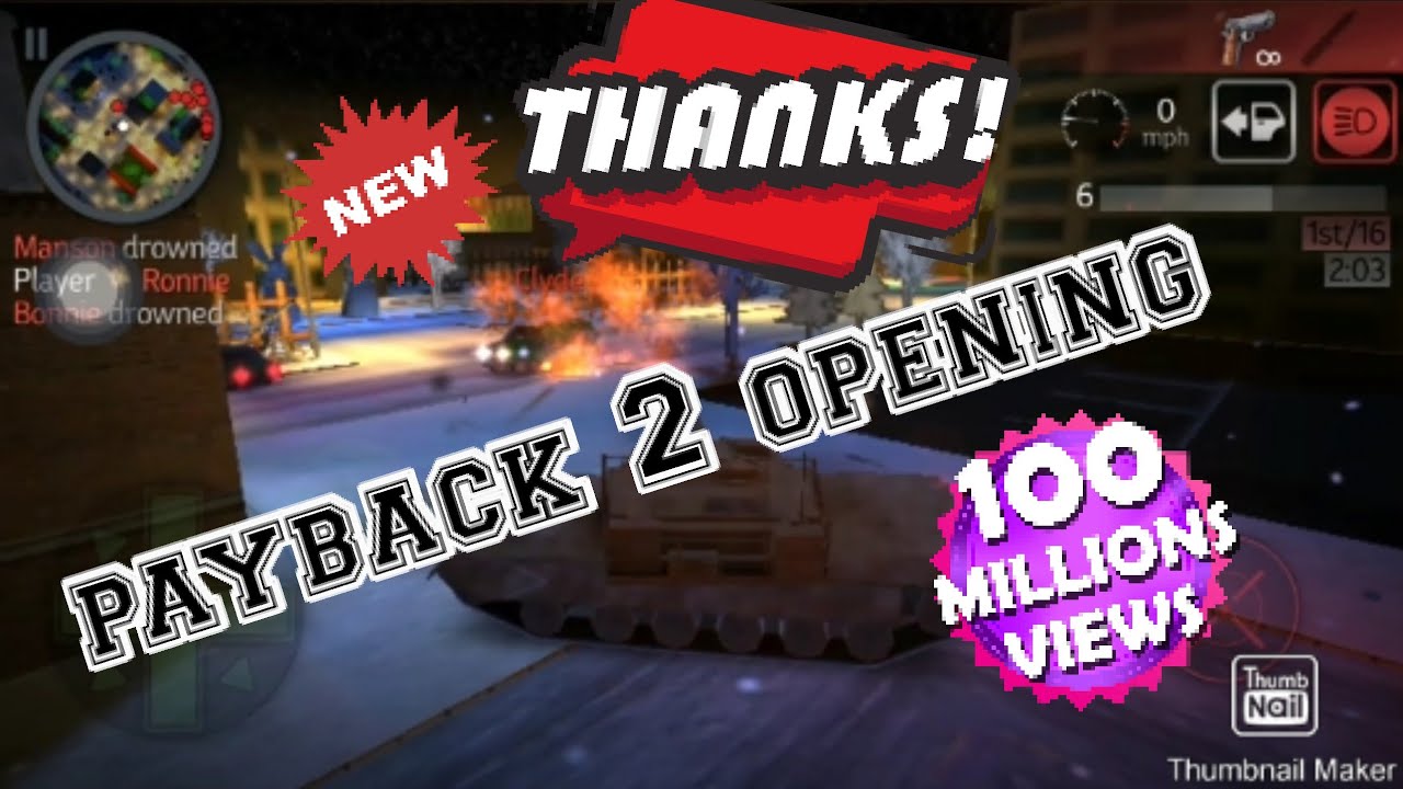 The 1st episode of payback 2 opening - YouTube