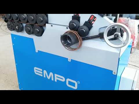 Spiral Helical Circle Ring Making Machine - YouTube