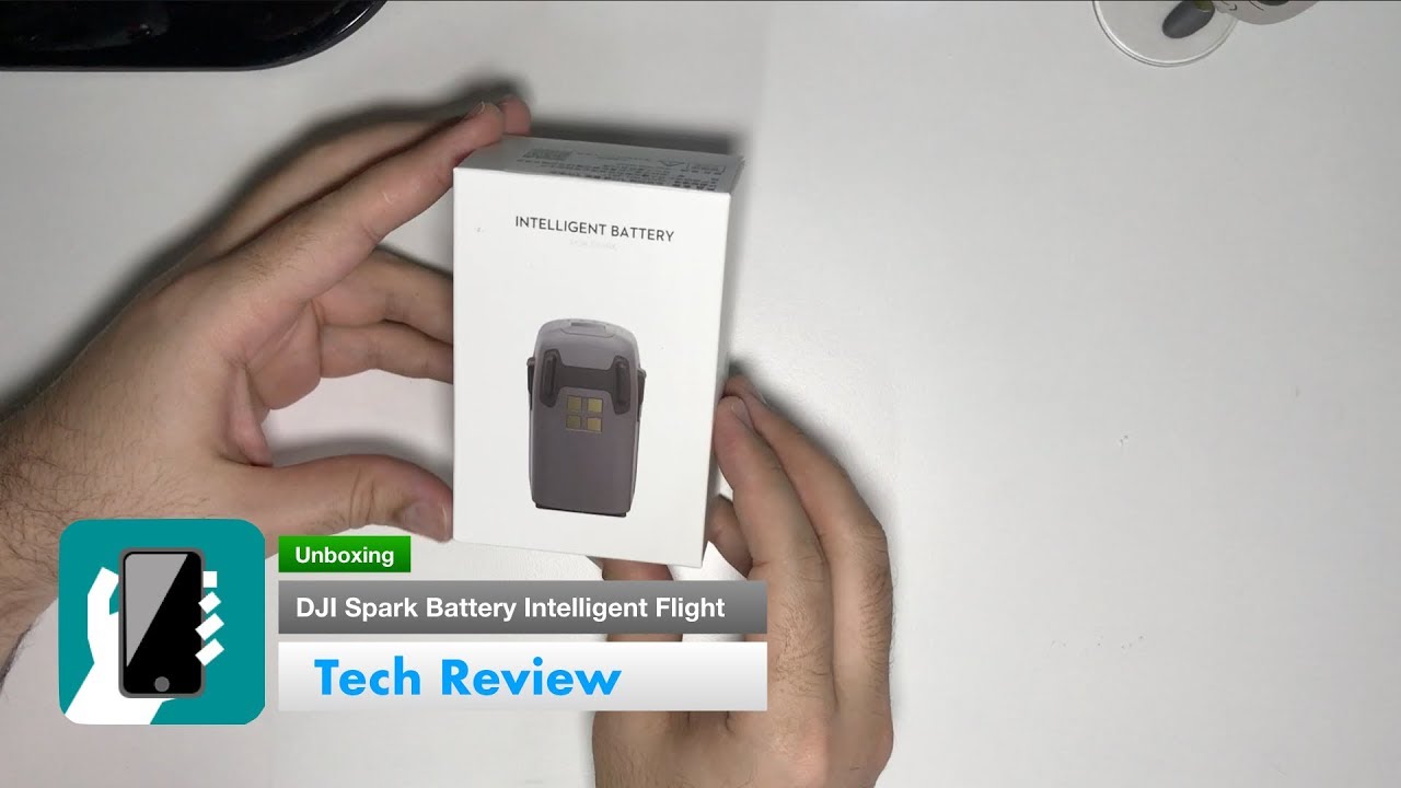 DJI Spark Battery Intelligent Flight 1480 mAh - YouTube