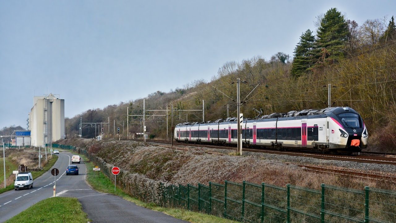 Les trains de la ligne 1 (Paris - Strasbourg) - YouTube