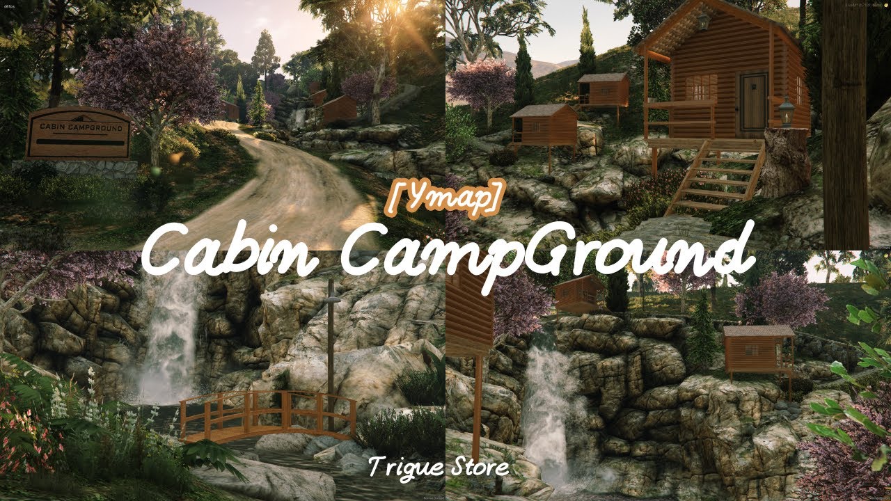 [YMAP] Cabin CampGround #fivem #gtavMapa - YouTube