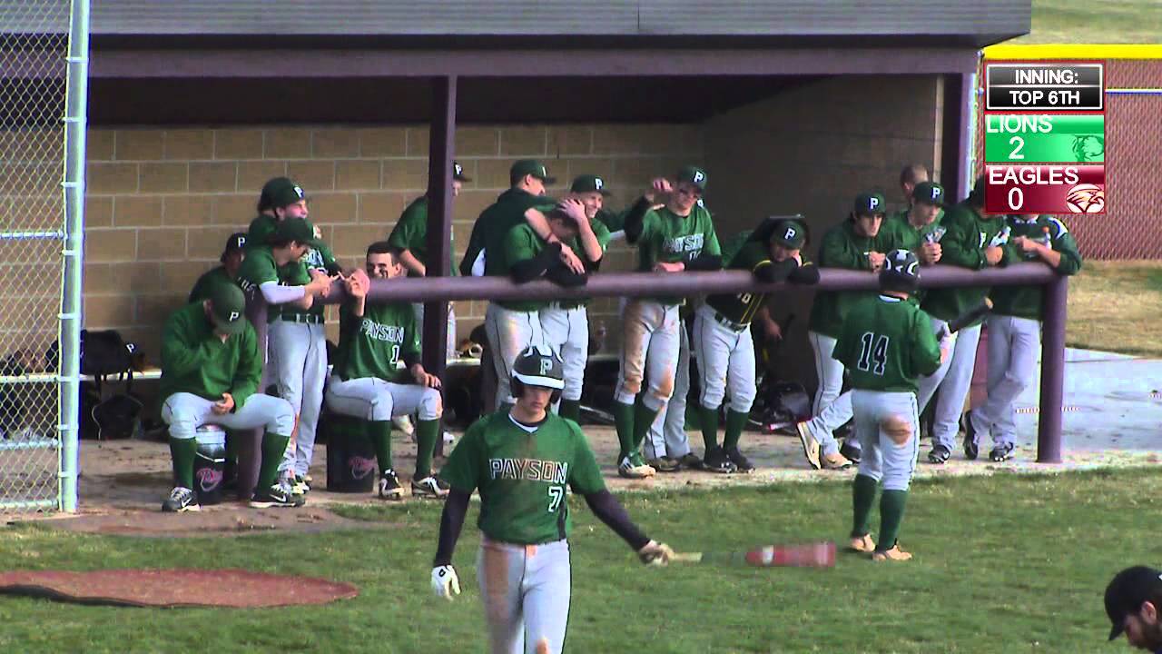 Maple Mountain vs Payson Baseball March 12, 2015 - YouTube