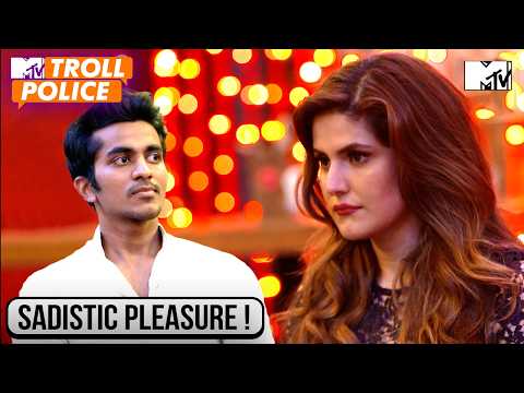 Zareen's Troller Gets A Good Lesson From Ranvijay | MTV Troll Police - No Troll | Zareen Khan