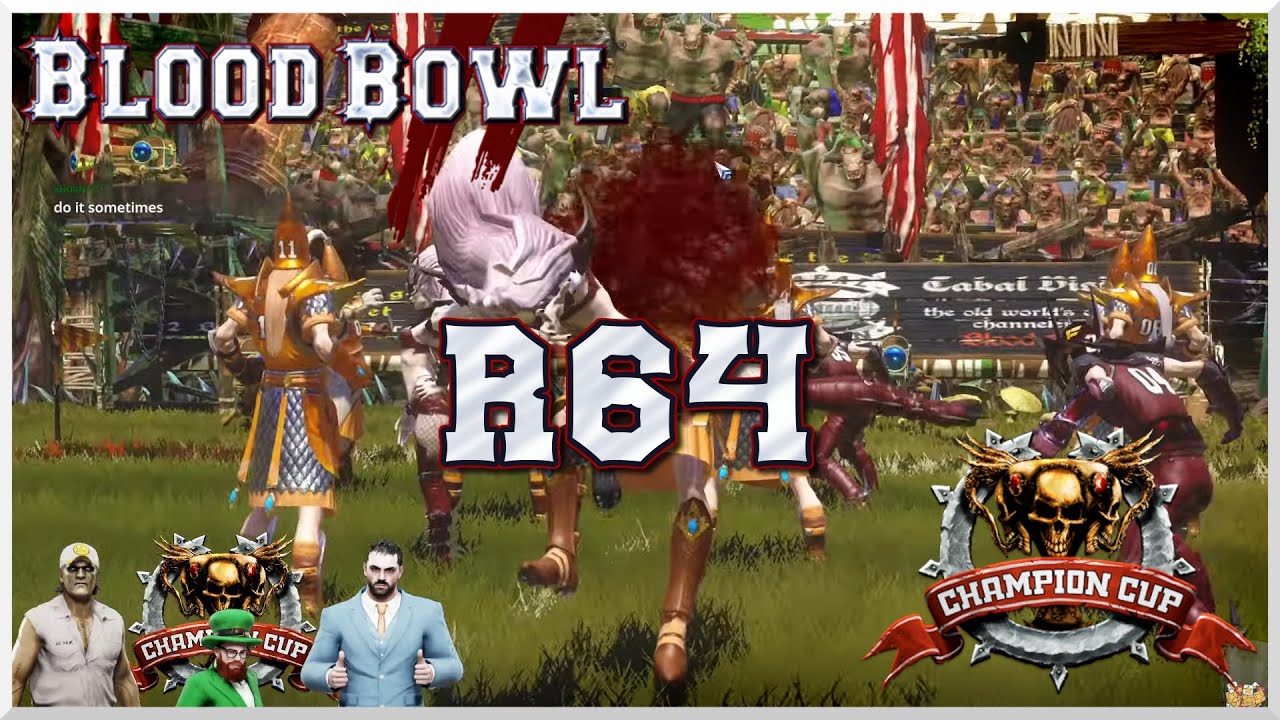 Blood Bowl 2 - CCL S52 Ro64 - Alma (Dark Elf) vs. Mankiz (High Elf ...