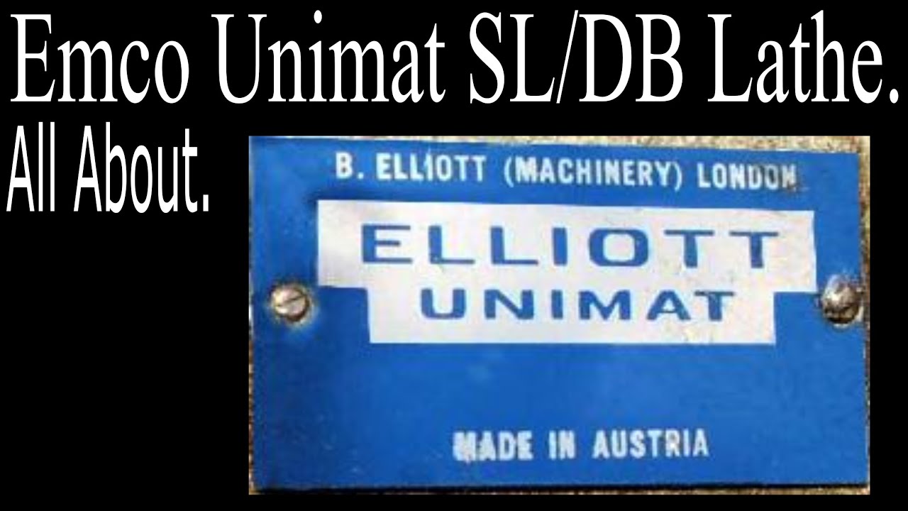 All About the EMCO UNIMAT SL Lathe. - YouTube