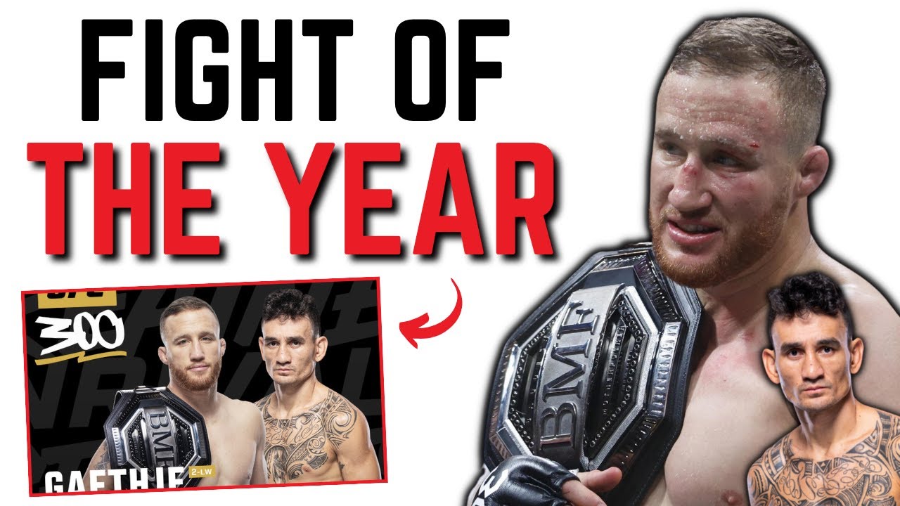 Justin Gaethje vs Max Holloway For UFC 300 Will Be Fight Of The Year ...