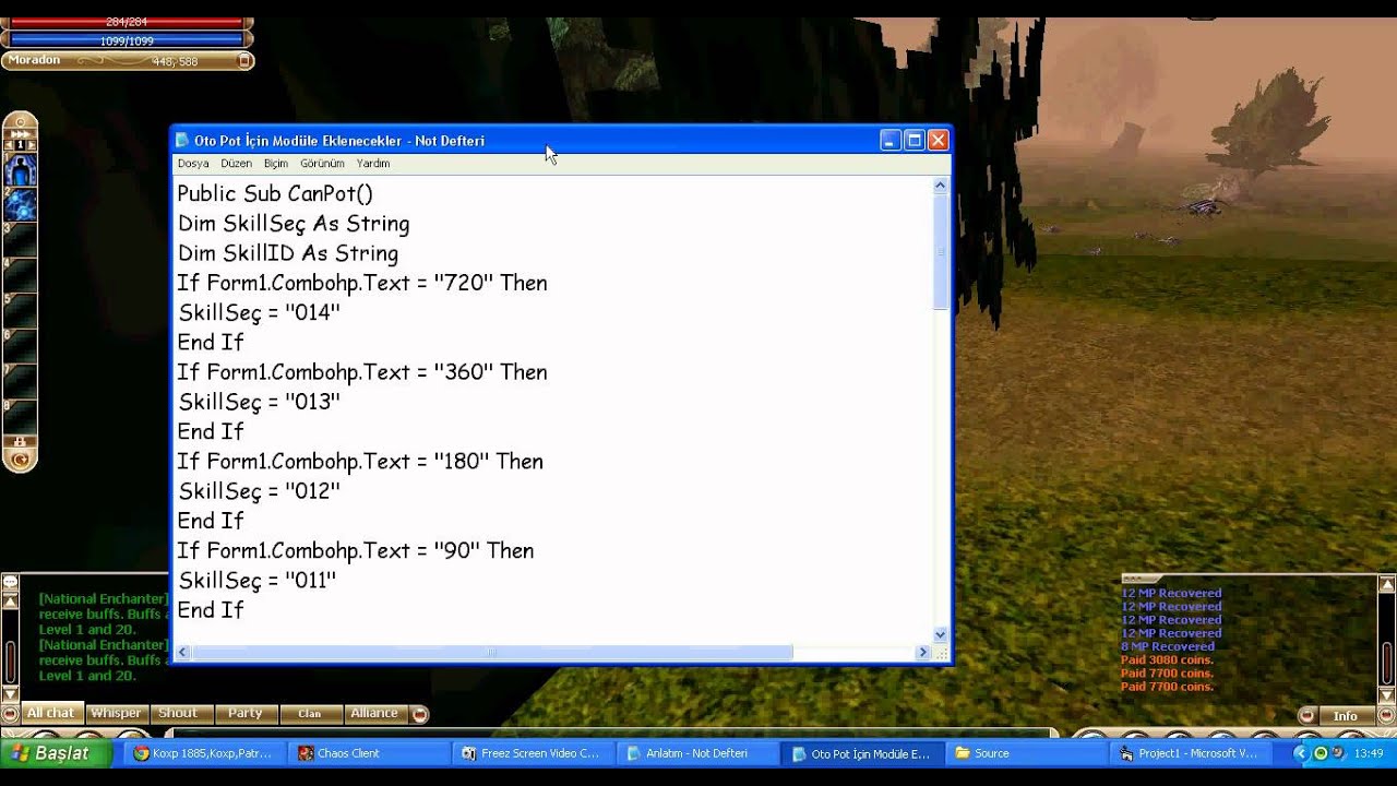 Visual Basic 6 Koxp Yapımı Dersleri Ders - 2 - YouTube