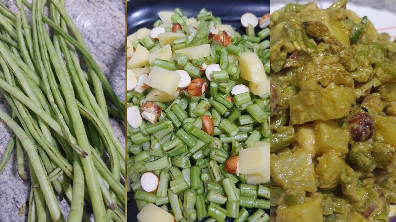 Borboti | jackfruit seeds | potato sabji - YouTube