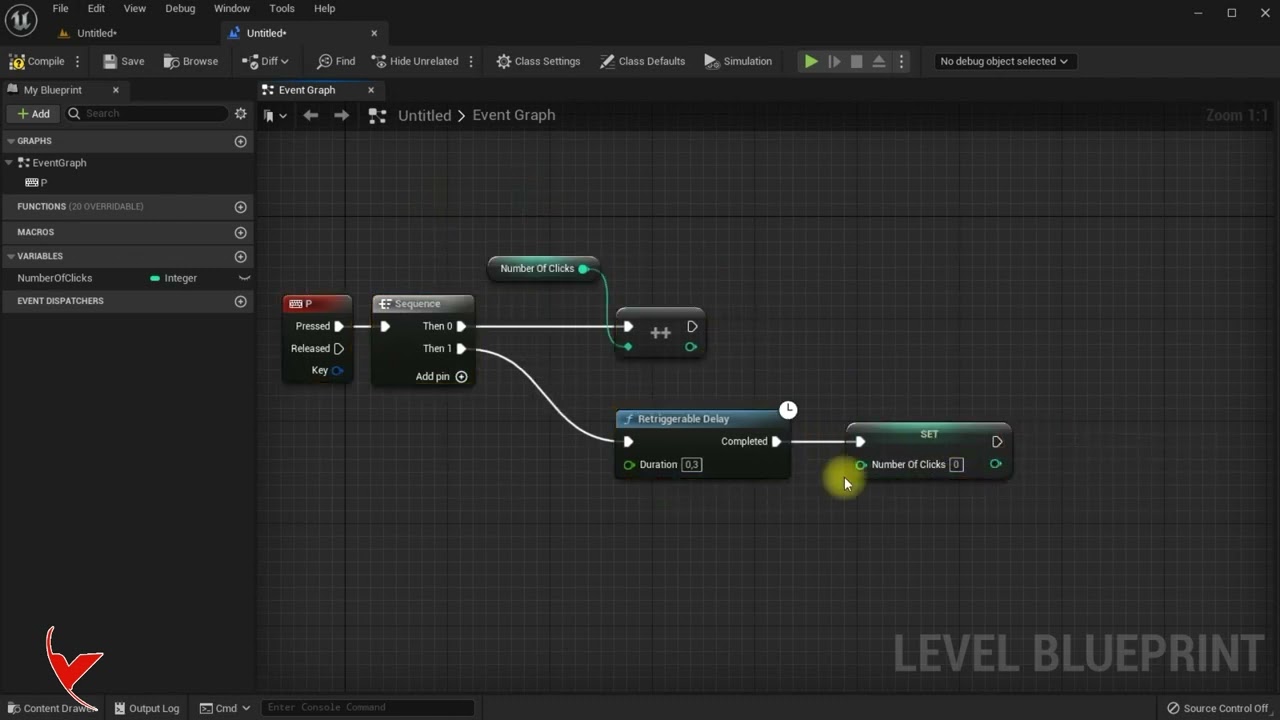 Unreal Engine Double Click or Double Tap detection - YouTube