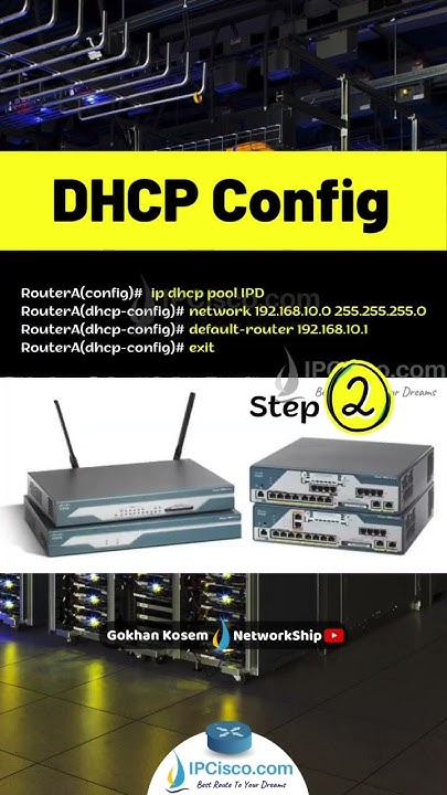 Quick and Easy Steps For Cisco DHCP Configuration! | Network Config | IPCisco.com #cisco #ccna ...