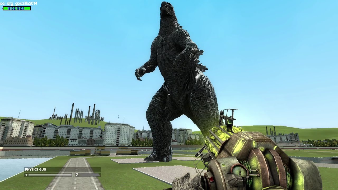 turok and dinosaurs pack + godzilla (Garry's mod sandbox) - YouTube