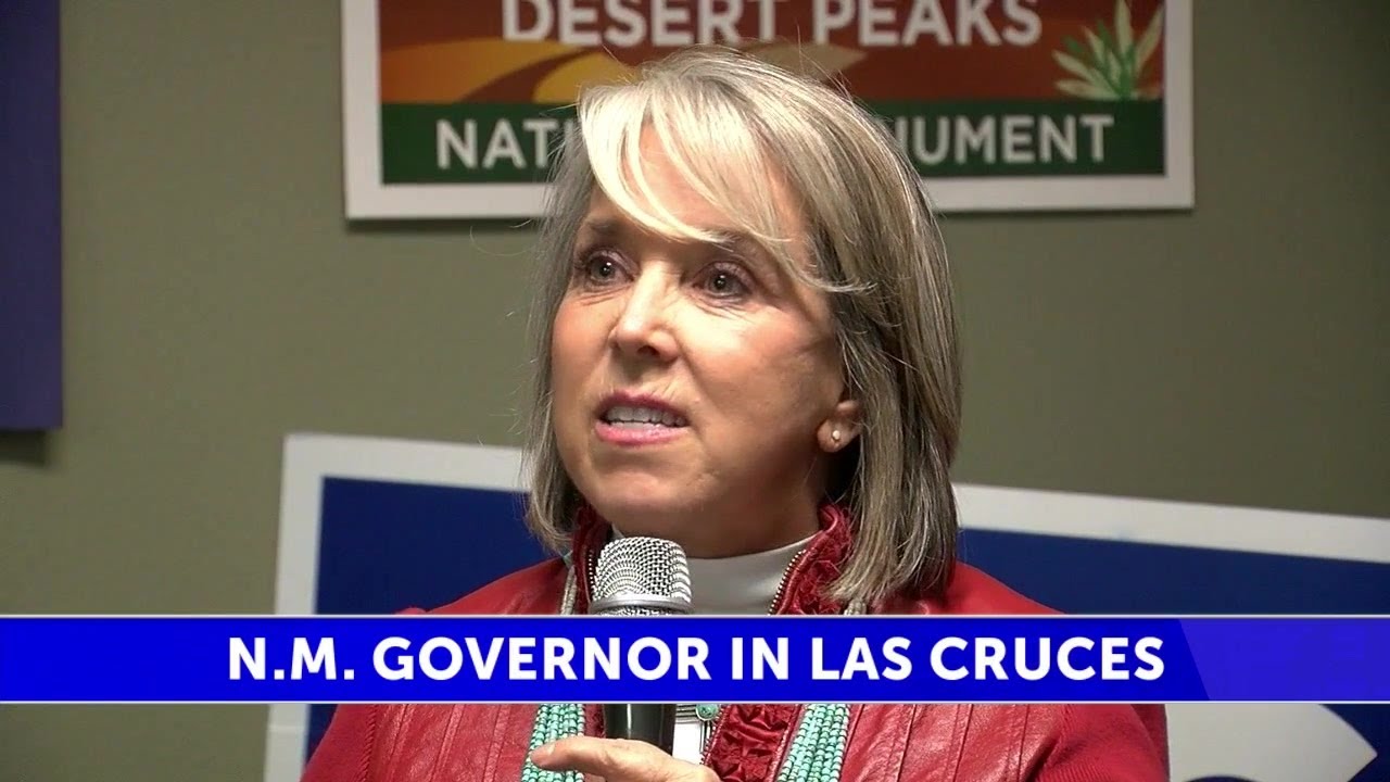 Michelle Lujan-Grisham and Mark Ronchetti campaign throughout New ...
