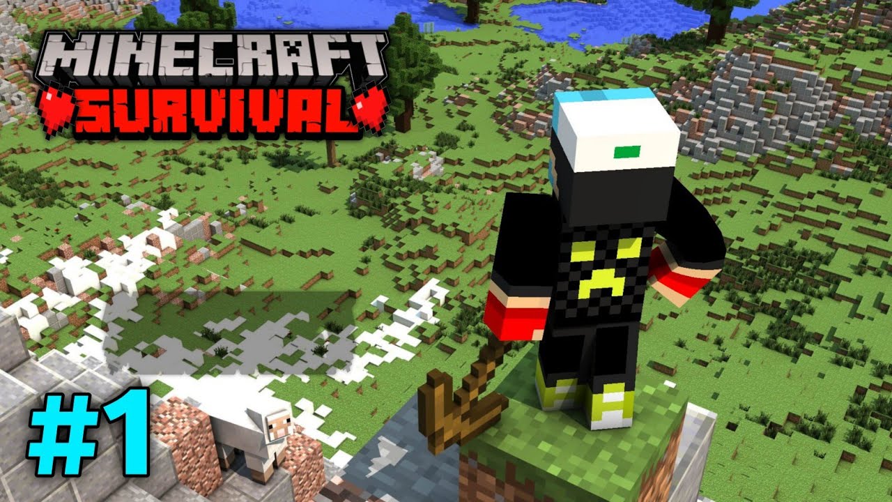 WELCOME TO OUR SURVIVAL WORLD IN MINECRAFT || MINECRAFT SURVIVAL #1 ...