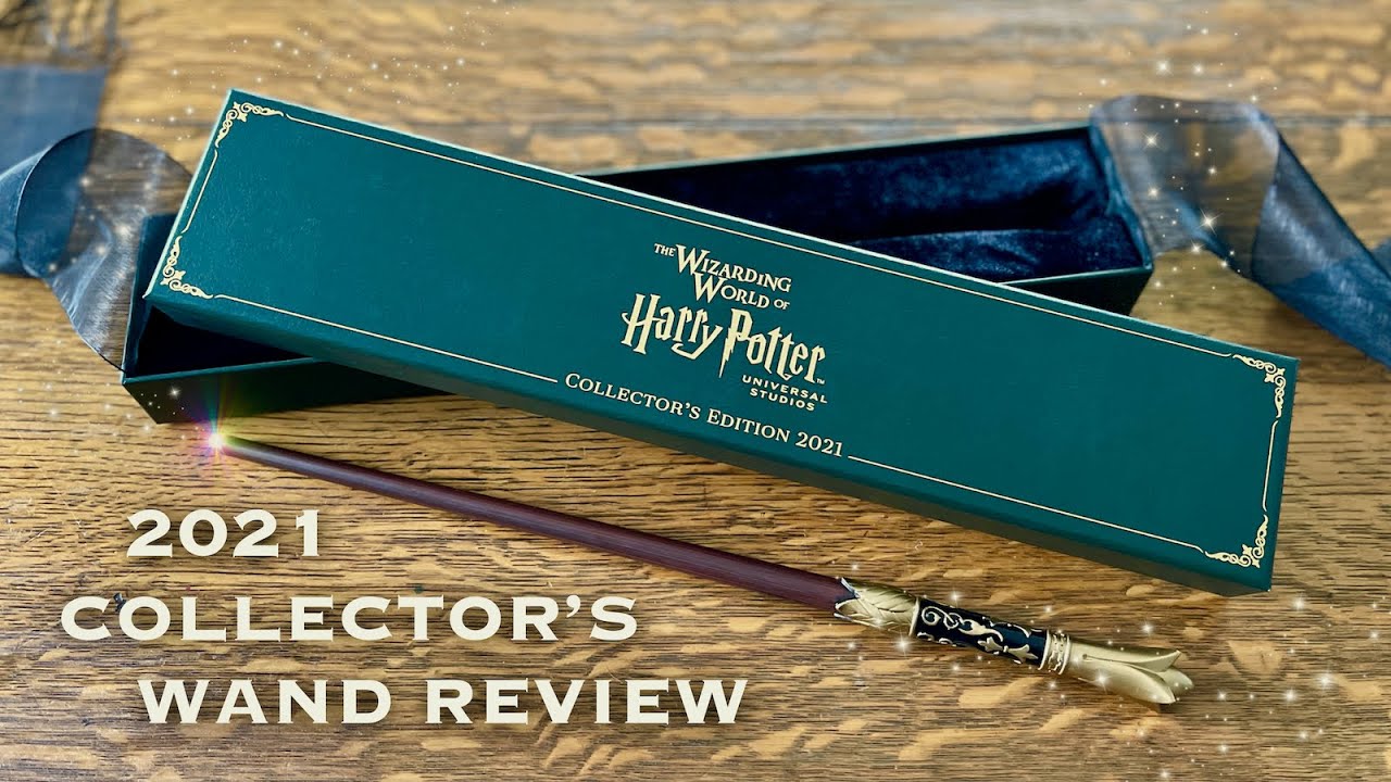 NEW 2021 Collector's Wand Unboxing | Wizarding World of Harry Potter ...