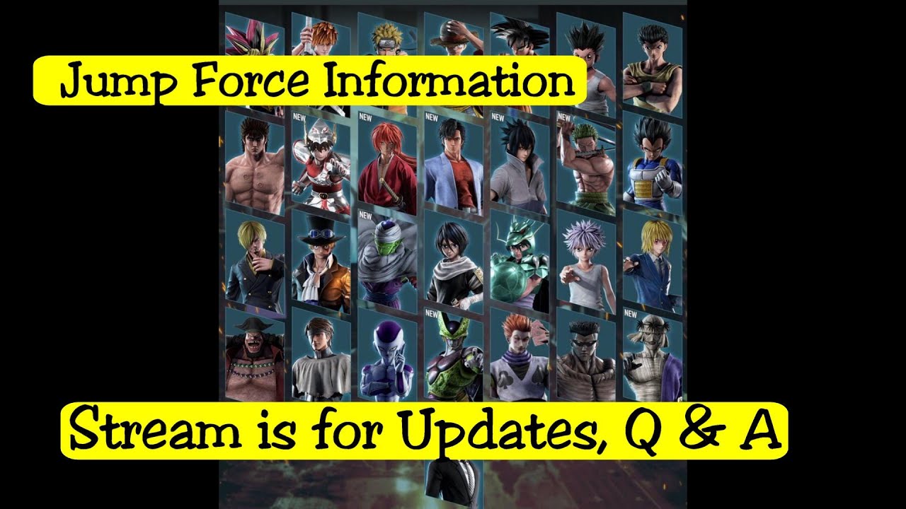 Jump Force Live - Final Beta Times Announced - YouTube