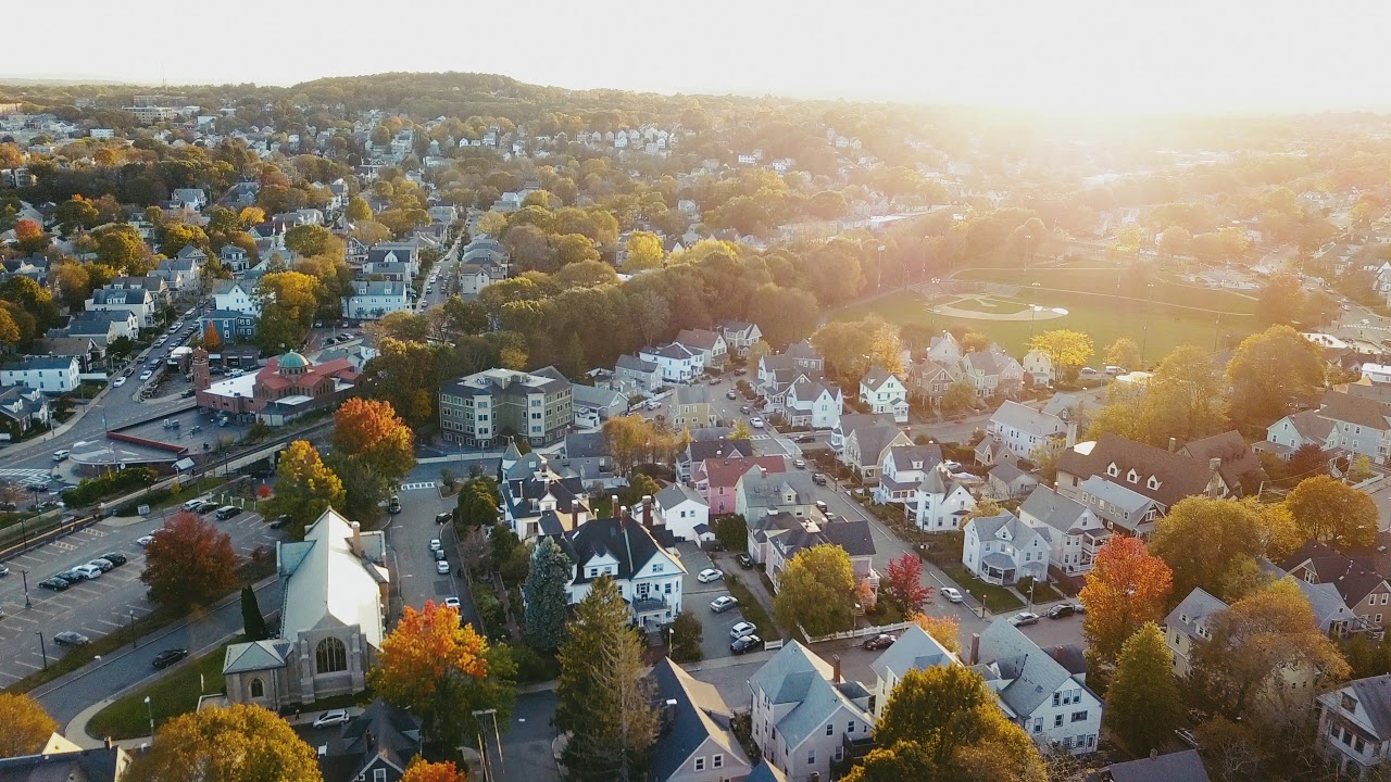 Roslindale, MA at Golden Hour - YouTube