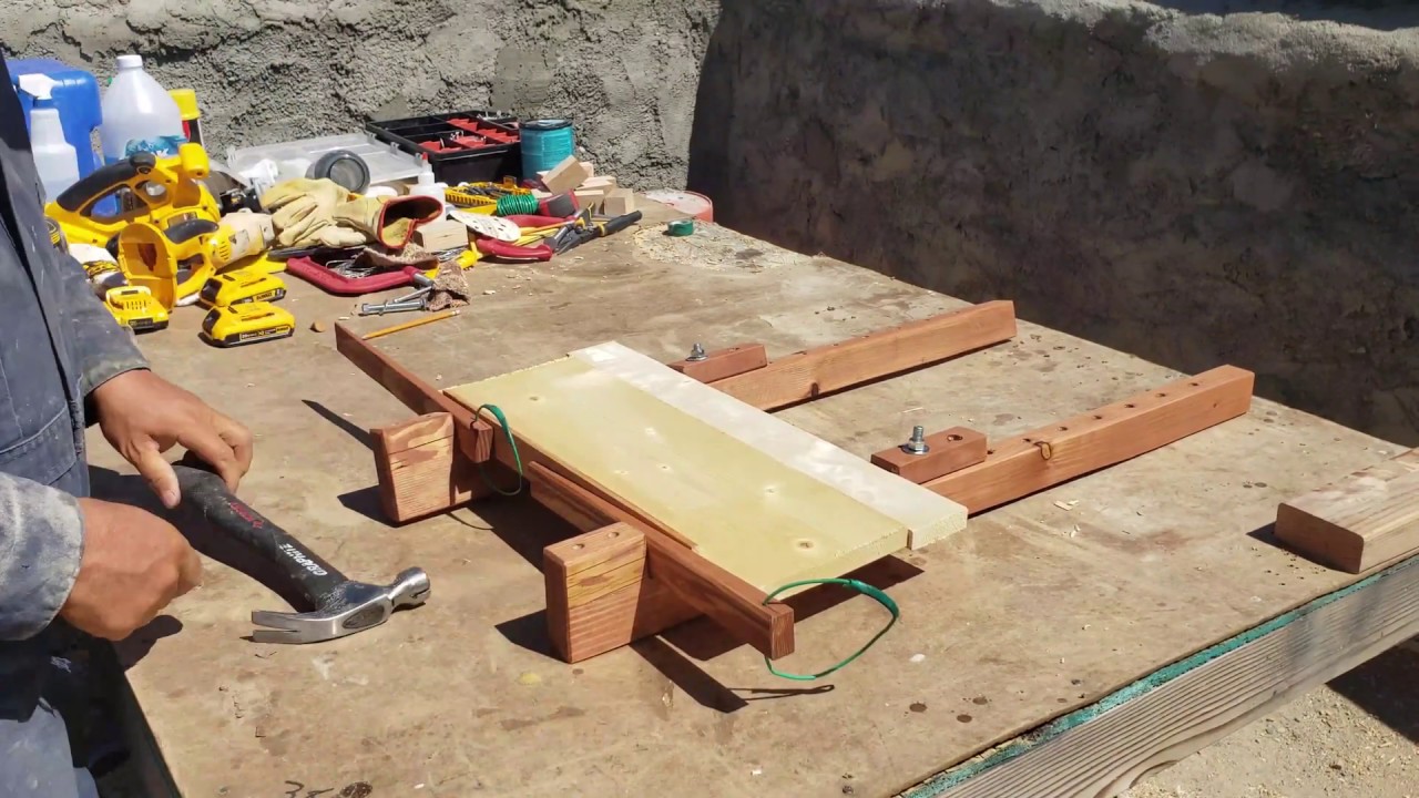 How to build 2$ wedge clamps - YouTube