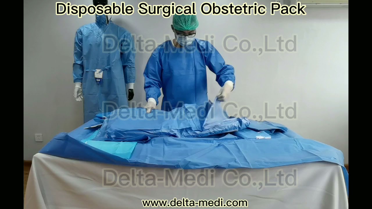 C -section Pack, C-section Drape, Obstetrical Pack, Obstetrical Drape ...