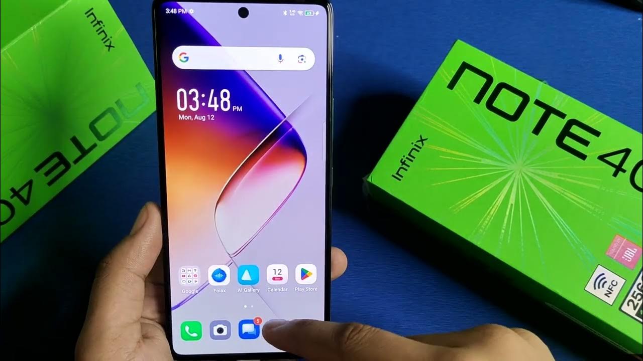 Infinix Note 40 5G Use Navigation Gestures - How to enable Navigation Gestures on Infinix Note ...