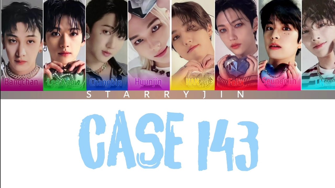 SKZ CASE 143 color coded lyrics - YouTube