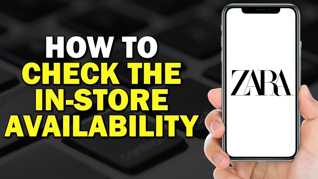 How To Check The In Store Availability on Zara app (Quick Tutorial ...