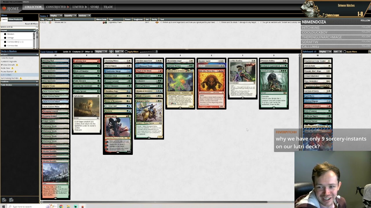 Calling Lutri - Modern Creature Deck!!!????! - YouTube