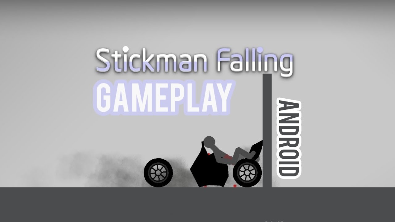 Stickman Falling Gameplay - Android - YouTube