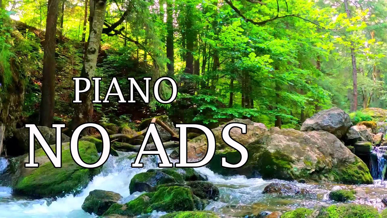Relaxing Piano Music With The Beautiful Nature 🍀Piano Music For Stress ...