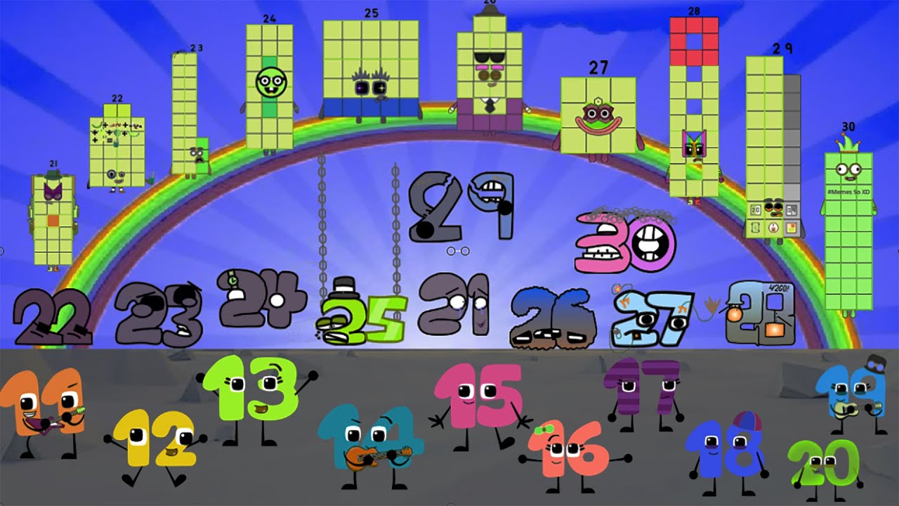 Phobia VS NumberLore ! Jumpstartified Wonderland Numbers Band (1 -20 ...