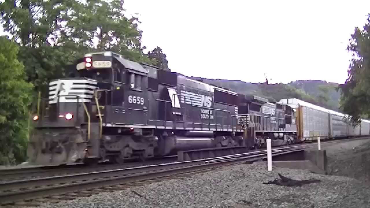 NS 27V WB with P5 Horn & EMD Power Leading - YouTube