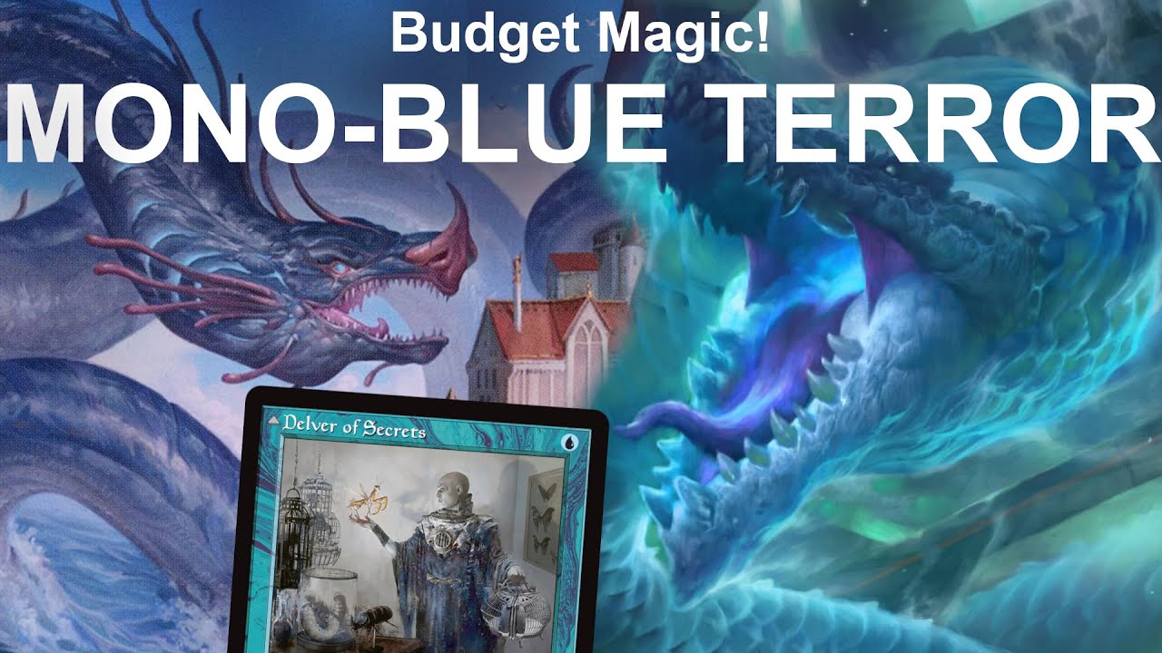 TERRIFYINGLY BLUE! Pauper Mono-Blue Terror Tempo. Budget Magic MTG ...