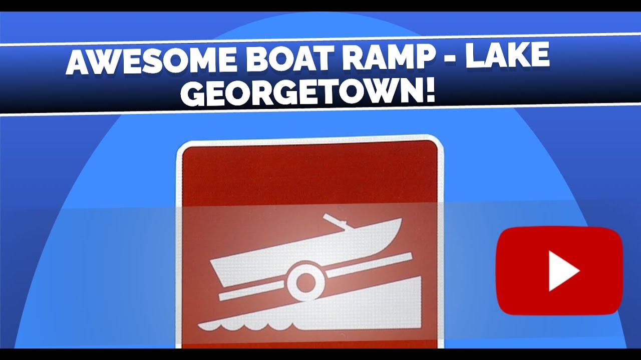 Exploring Jim Hogg Park: The Boat Ramp & Parking Lot at Lake Georgetown ...