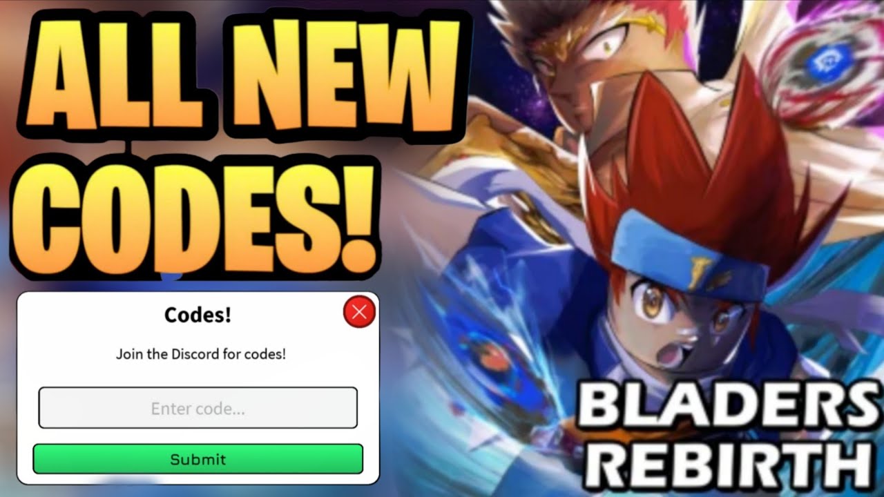 *NEW* ALL WORKING CODES FOR BLADERS REBIRTH IN JULY 2025! ROBLOX ...