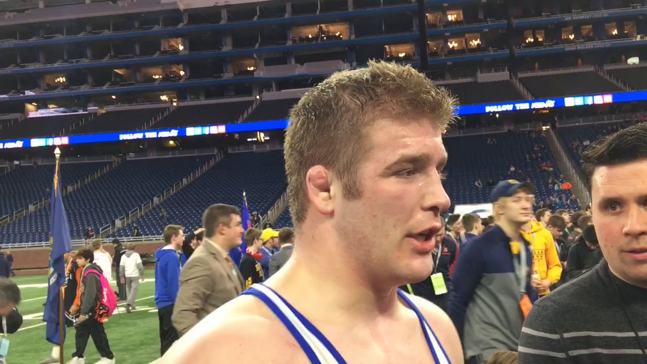 4-time state wrestling champion Brandon Whitman - YouTube
