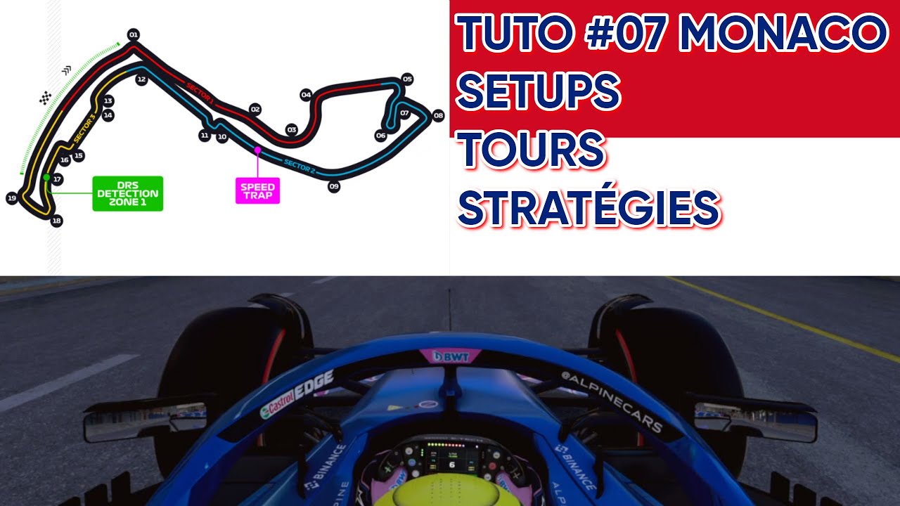 F1® 23 | TUTO #07 MONACO | SETUPS + TOURS + STRATÉGIES - YouTube