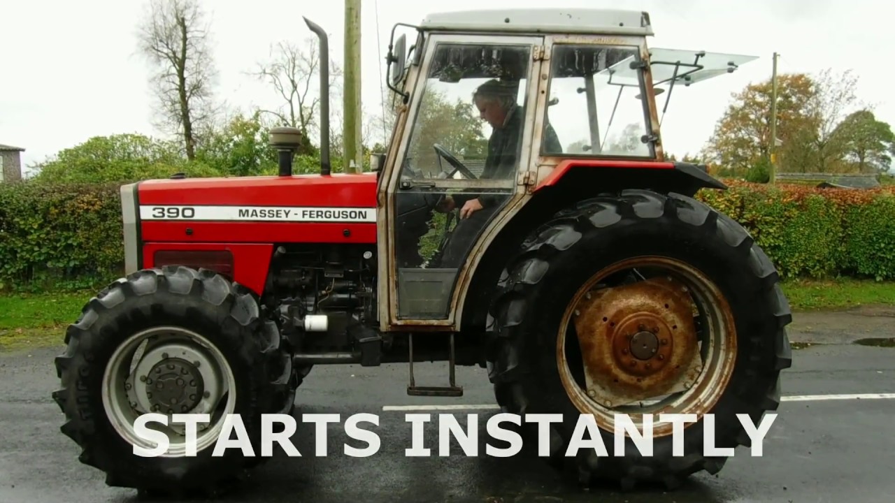 MASSEY FERGUSON 390 WITH 4084 HRS 1 OWNER NOW SOLD BY www ...