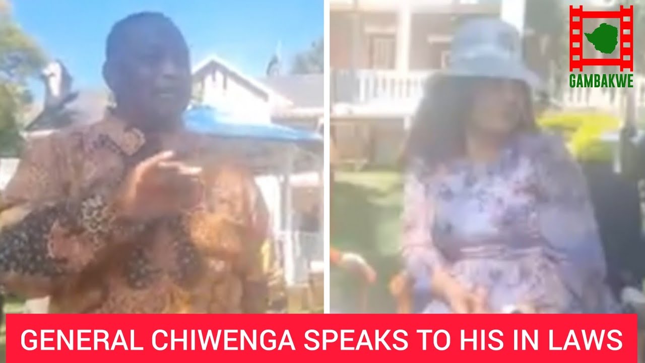 General Chiwenga speaks at his new in laws' home in Bulawayo - YouTube