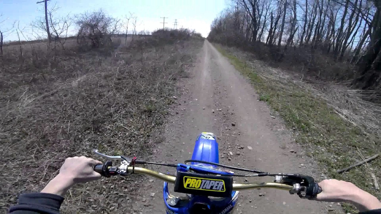 2004 yz 112 1st ride - YouTube