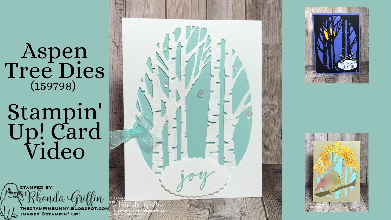 Aspen Tree Dies Video Stampin' Up! - YouTube