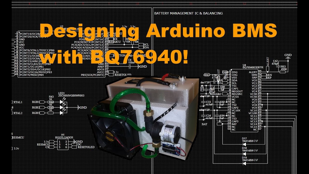 LI-ION BATTERY PART 3: Designing a Custom BMS with BQ76940, Explaining ...