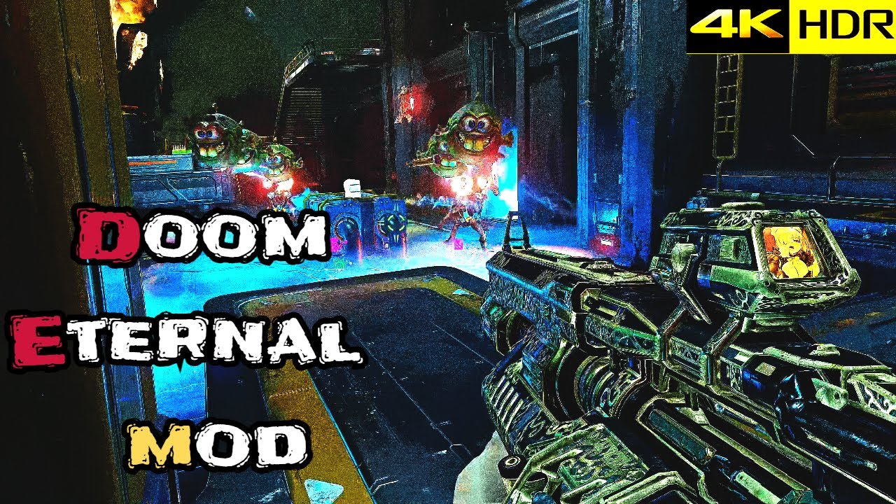 Commander Keen- Doom Eternal - True 4K HDR - YouTube